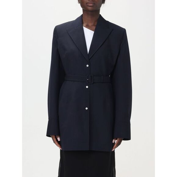 Prada | Sweaters | Prada Blazer Woman Blue | Poshmark